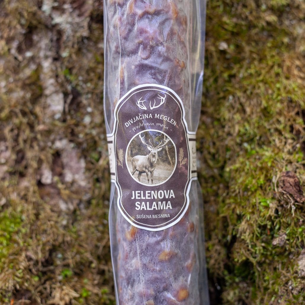 Jelenova salama 280 g — Zadruga Zakladi Kočevske